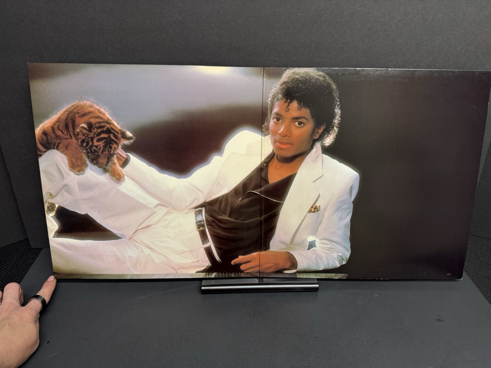 RARE - MICHAEL JACKSON THRILLER RARE COVER ERROR VINYL RECORD QE 38112 ...