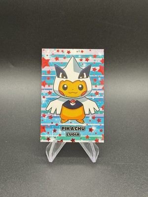 Poncho Pikachu Lugia Red Holo Pokemon Card Database Merry Christmas ...