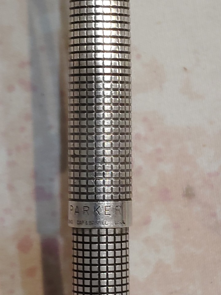 Parker Sterling Silver 925 Dish Top Ball Point Pen USA MADE #18 | eBay