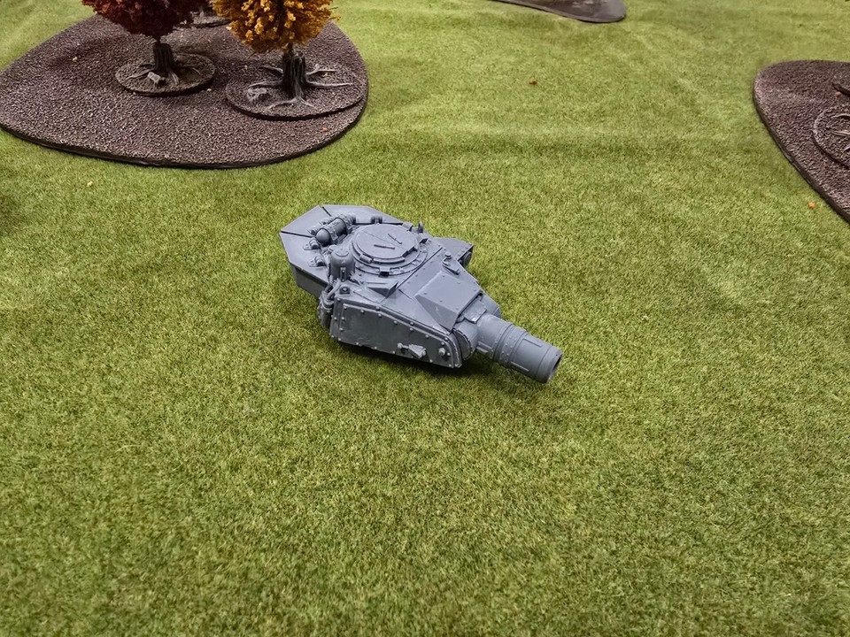 Warhammer 40k Leman Russ Astra Militarum Tank Multiple turrets | eBay