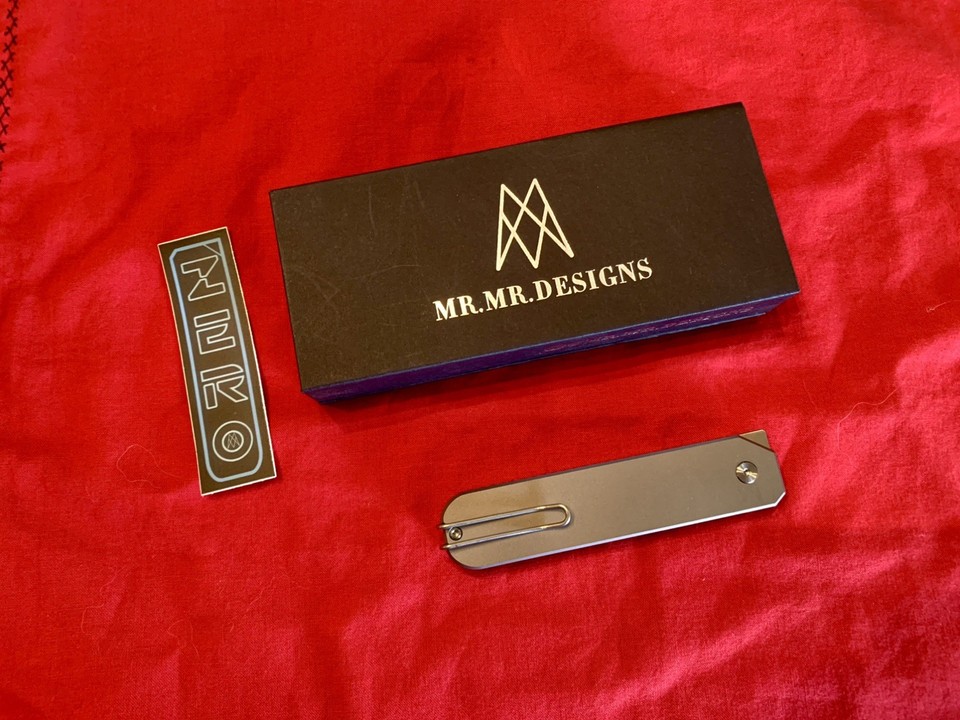 MrMr Design The Zero In M390 | eBay