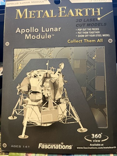 Metal Earth Apollo Lunar Module 3D Laser Cut Steel Model | eBay