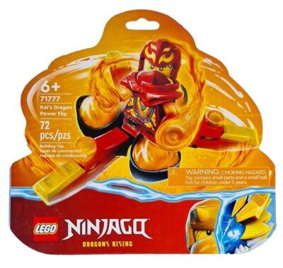 LEGO Ninjago Dragon's Rising 71777 Kai’s Dragon Power Flip 72 Pcs Ages ...