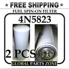 2 PCS FUEL FILTER 2W2134 4N5823 33384 4-94145-823 FF998 P3376 P555823 ...