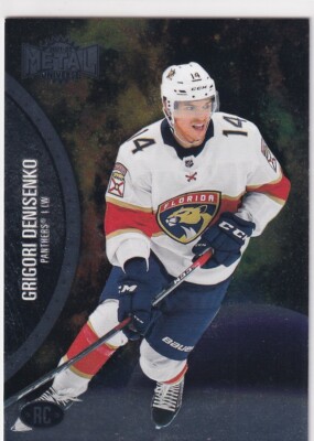 2021-22 NHL METAL UNIVERSE RC GRIGORI DENISENKO PANTHERS SKYBOX HOCKEY ...