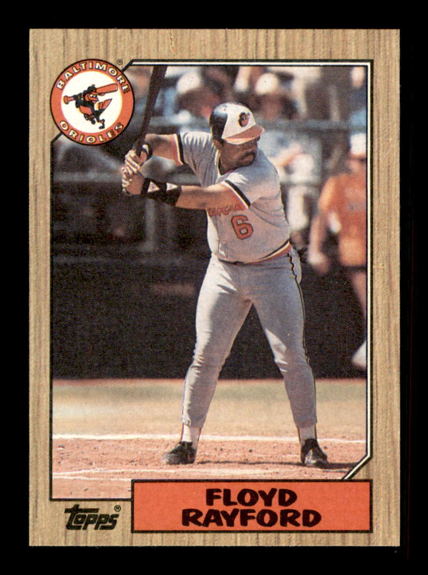 1987 Baseball Topps Floyd Rayford Baltimore Orioles #426 2 | eBay