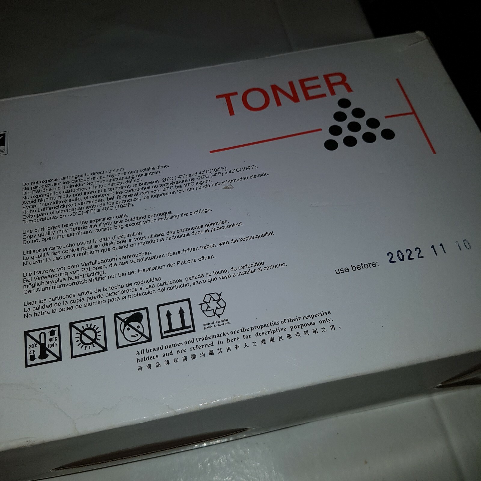 1x Black Toner for Brother TN3290 TN-3290 HL5340D, HL5350DN, HL5370DW ...