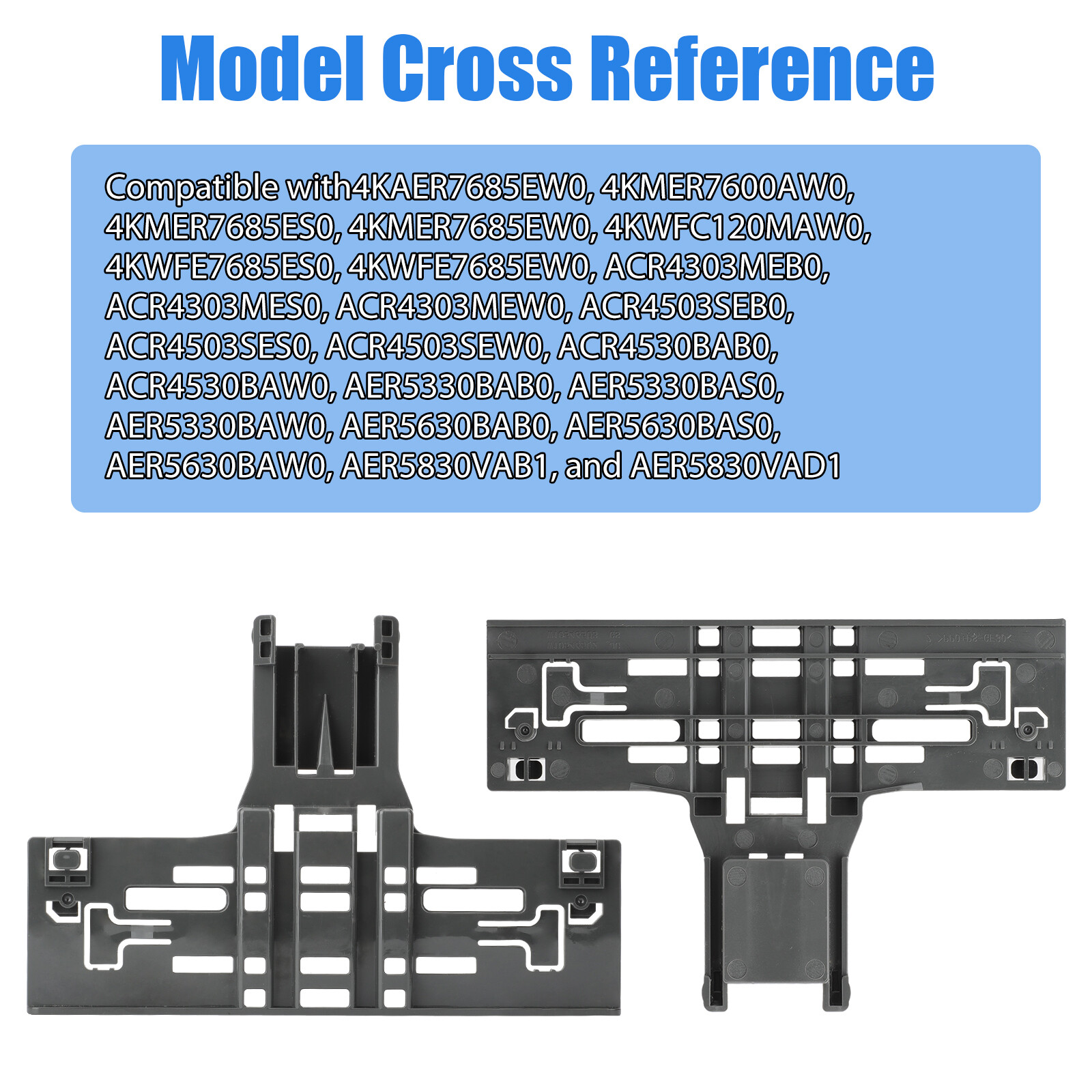 8Pcs W10546503 Upper Rack Adjuster for Whirlpool Dishwasher W10195840 ...