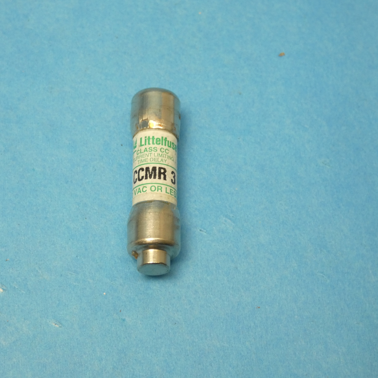 Littelfuse CCMR3 Time-delay Fuse Class CC 3 Amps 600VAC/500VDC Tested ...