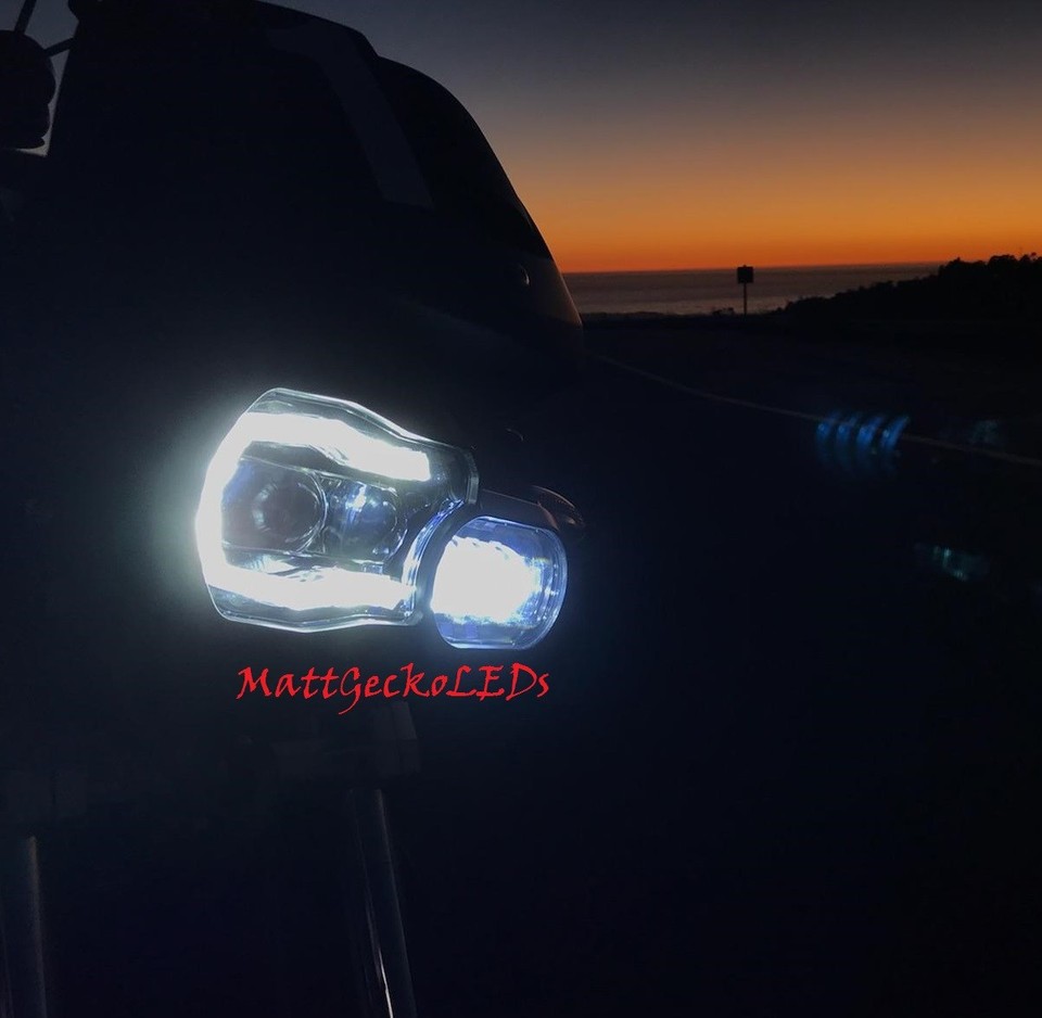 BMW F800R ... LED Headlight Projector (brighter than HID) FAST USA ...
