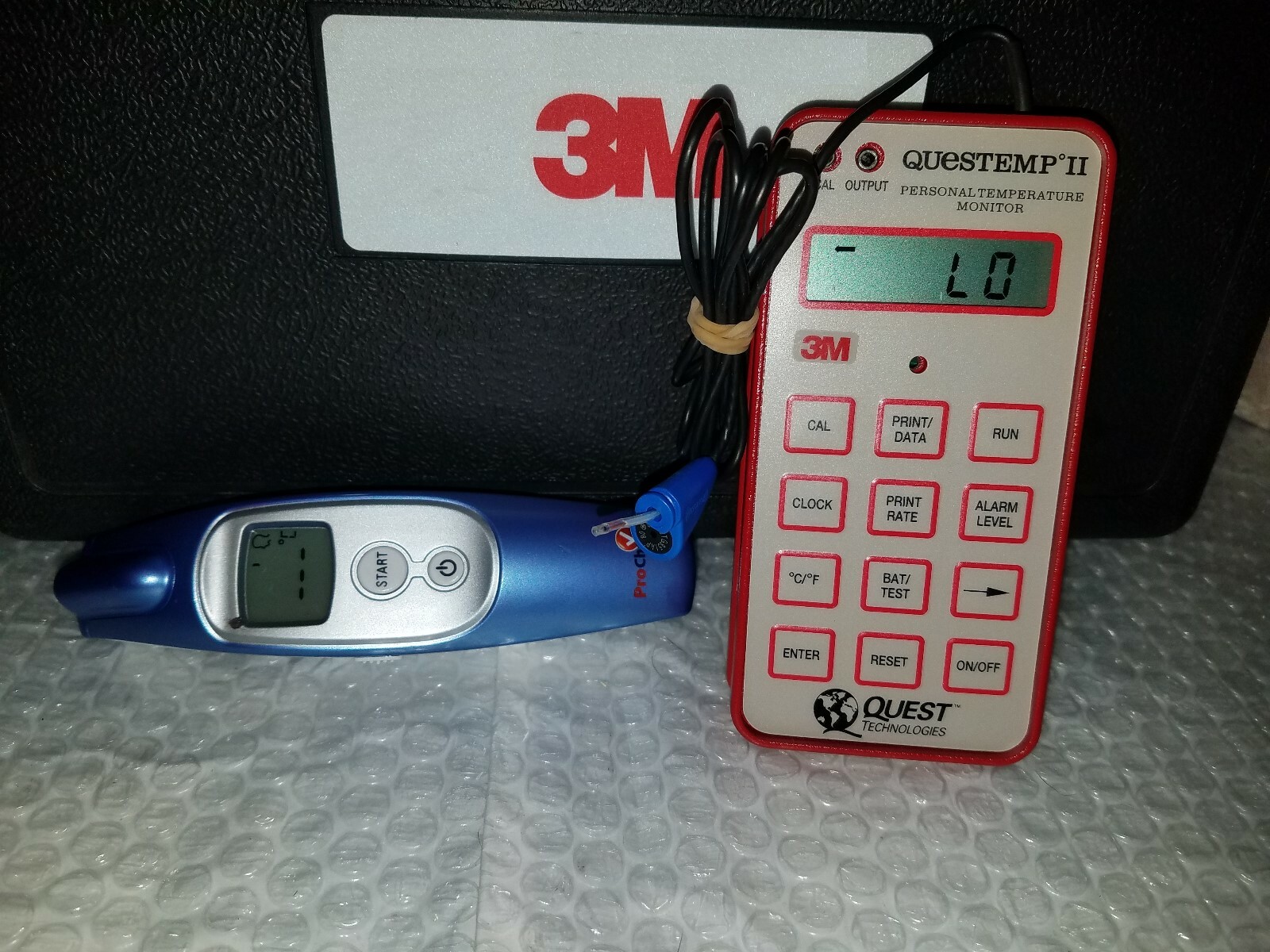 3M Quest Technologies Questemp II Personal Temperature Monitor | eBay