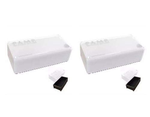 LOT 2 X 1 PAMP SUISSE 25 COUNT STORAGE BOX TEP PACKAGING GOLD SILVER ...