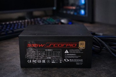 RAIDMAX Scorpio Series 535 W Semi-Modular ATX 80 PLUS BRONZE PSU | eBay