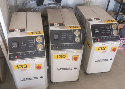 Lot of 3: AEC TCU100 TEMPERATURE CONTROL UNIT 480V 3PH Application ...