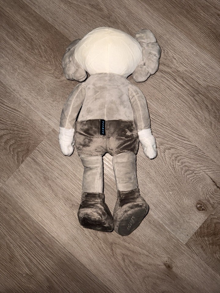 Gray Accomplish Cute Kaws Style Kawopa Ears Figure Plush Toy Plush Doll ...