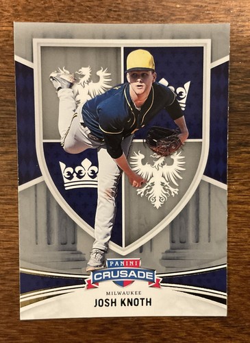 2024 Panini Crusade Silver #18 Josh Knoth - Milwaukee Brewers | eBay