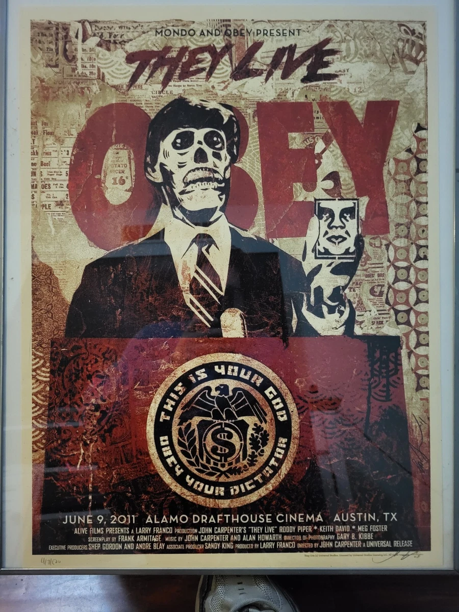 They Live Poster Mondo