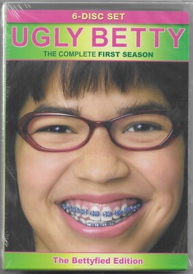 UGLY BETTY Complete 1st Season Brand New Factory Sealed DVD 2007 6-Disc Set 786936722949| eBay