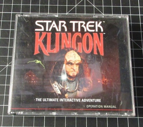 Star Trek Klingon The Ultimate Interactive Adventure CD-ROM Game | eBay