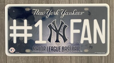 MLB New York Yankees #1 Fan Metal Tag | eBay