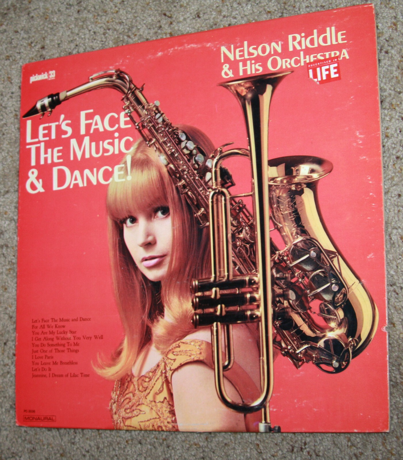 Let's Face the Music & Dance Nelson Riddle LP vintage vinyl record | eBay