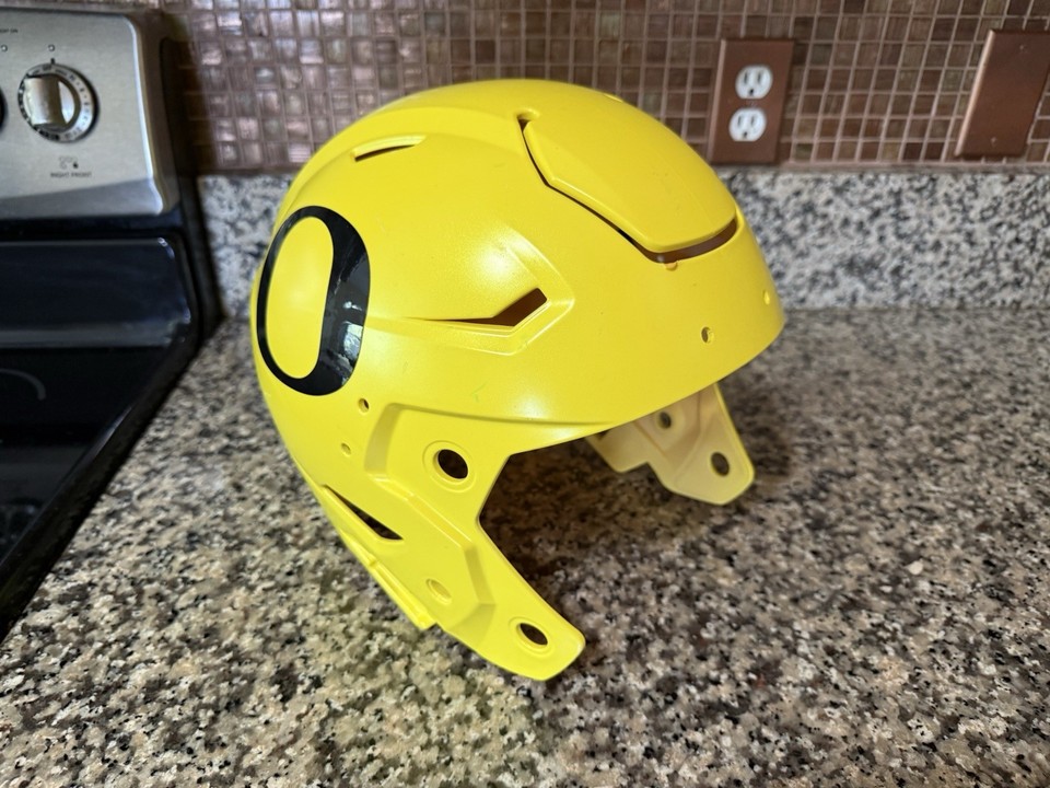 Riddell SpeedFlex Football Helmet Yellow SHELL ONLY - Game Used Oregon ...