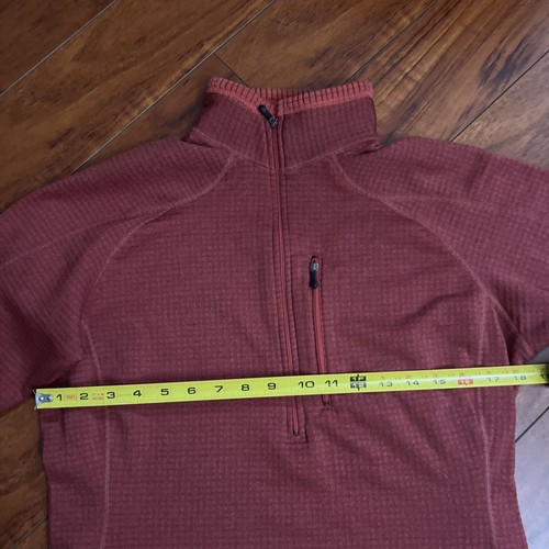 Patagonia Women’s M R1 Regulator 1/4 Zip Polartec Pullover Red Hiking ...