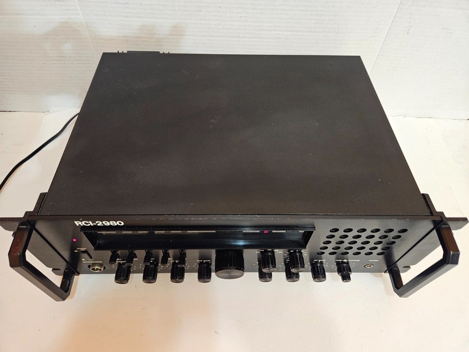 Vintage Ranger RCI-2980 Radio Transceiver with Microphone and Rack ...
