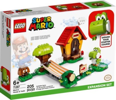 Lego Mario's House & Yoshi Expansion Set 71367 6+ Nintendo Super Mario ...