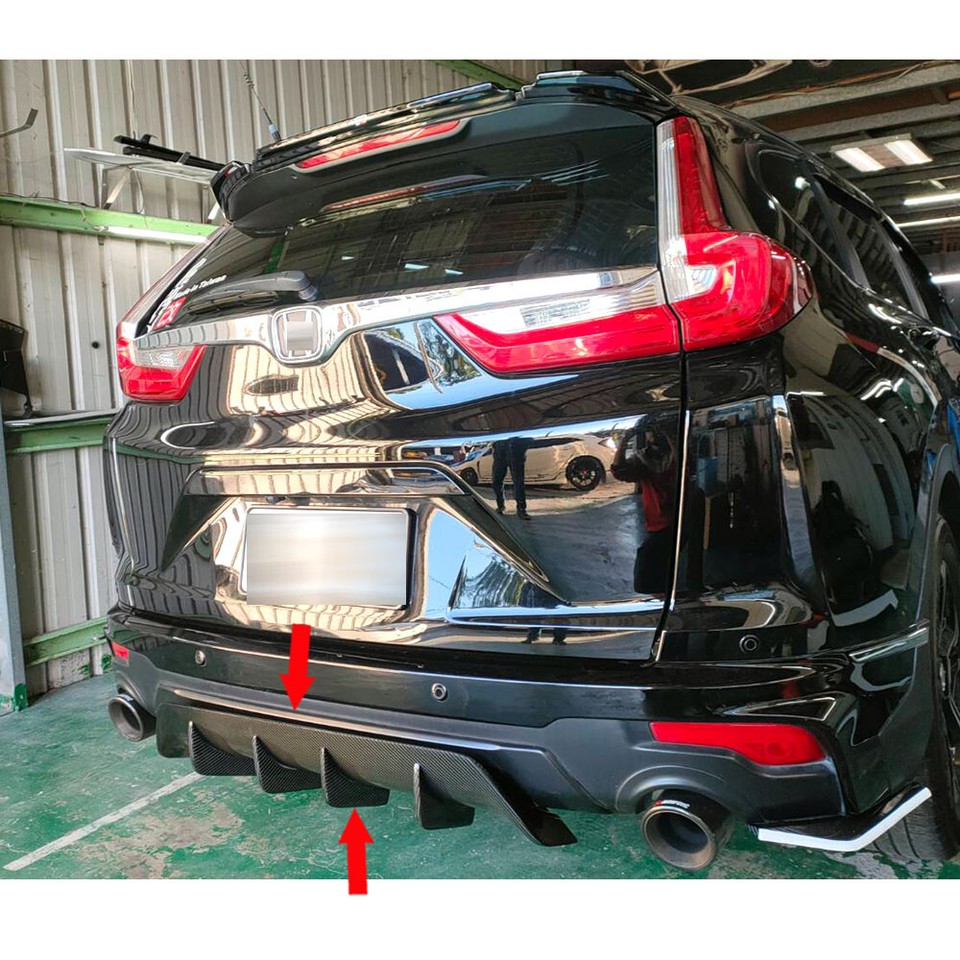 Painted For Honda CR-V CRV 5th Modulo Rear Bumper Diffuser 5PCS 2019 | eBay