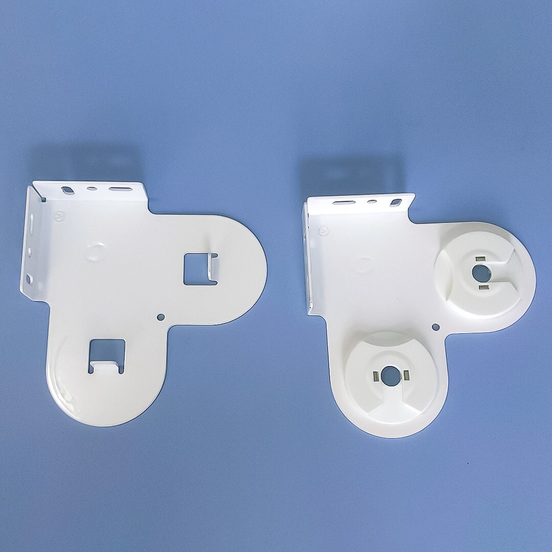 Double Roller Blind Acmeda Bracket Wall Mount One Pair White | eBay