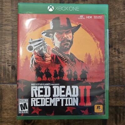 Red Dead Redemption 2 - Microsoft Xbox One RDR2 WITH MAP 710425498916 ...