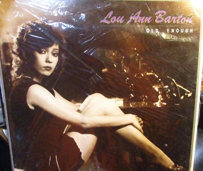 1982 LOU ANN BARTON Old Enough LP Asylum E1-60032 Blues Rock NM/NM | eBay