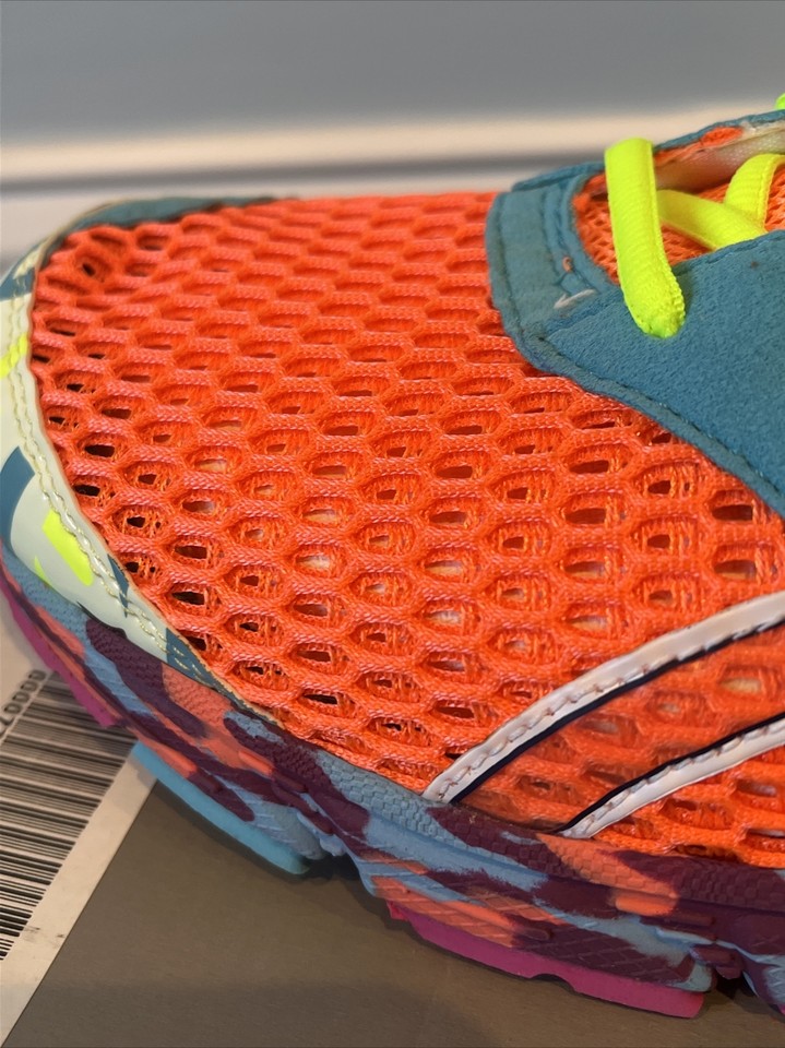 ASICS GEL NOOSA TRI 7 SZ 10.5 NEON ORANGE RARE MENS TRAINER EUR 44.5 DS ...