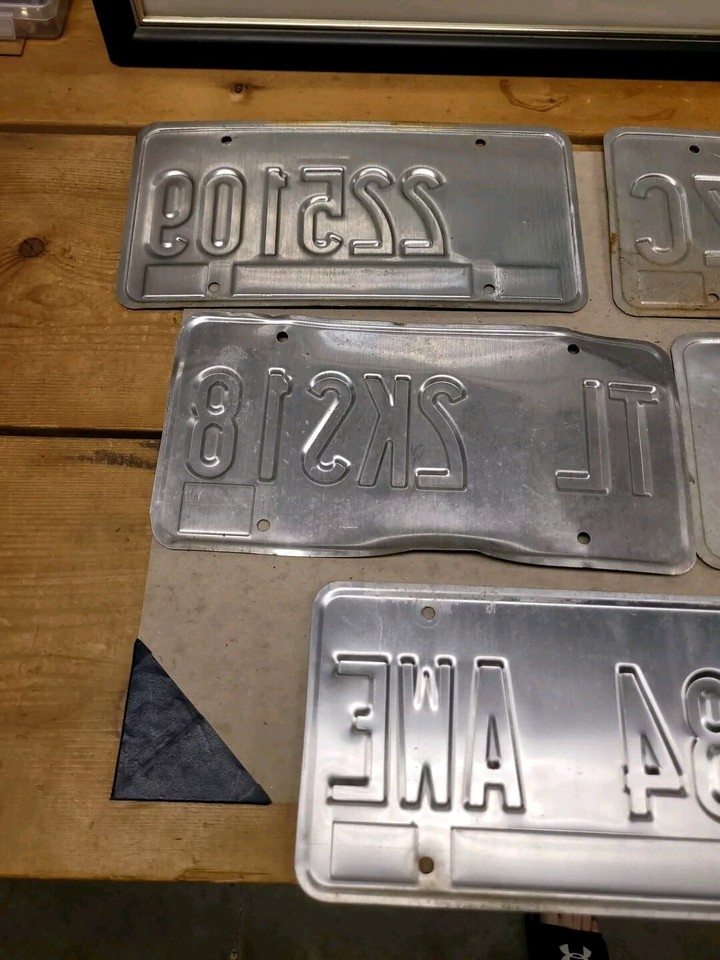 1990s-2000s Georgia License Plates 5x Custom Plates/ Antique Auto ...
