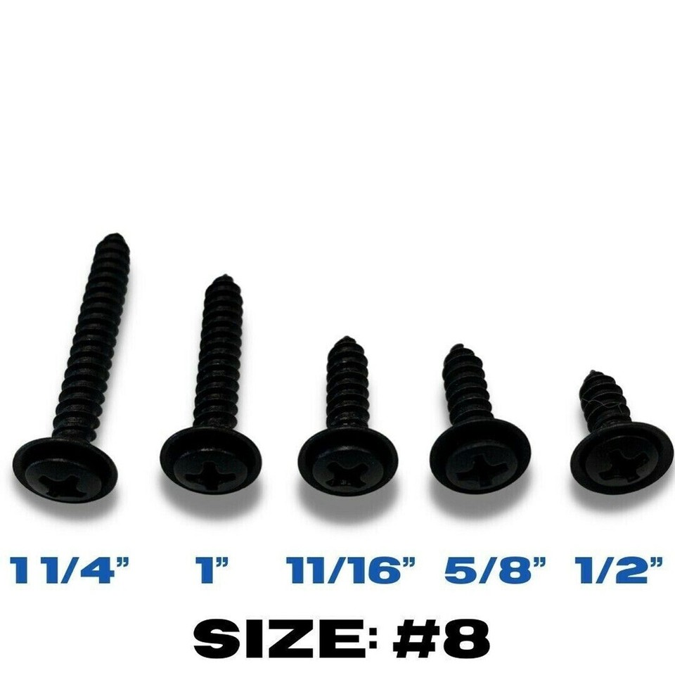 Lincoln Interior / Exterior Molding #8 Phillips Head Trim Panel SCREWS ...