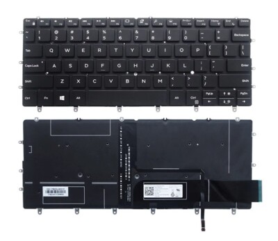 New For DELL XPS 13 9380 9370 9305 7390 Laptop US English Keyboard ...