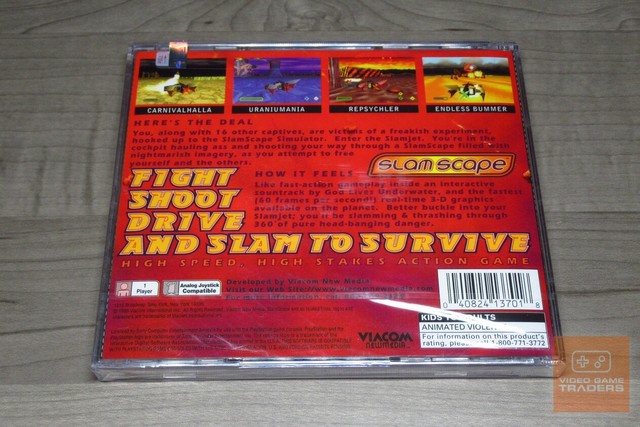 SlamScape (Sony PlayStation 1, 1996) for sale online | eBay