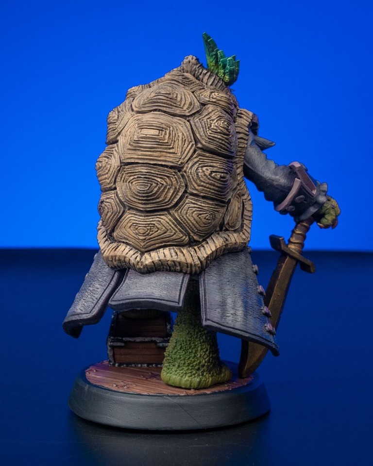 Krog - A Tale From The Deep - 32mm Unpainted DnD Miniatures | eBay