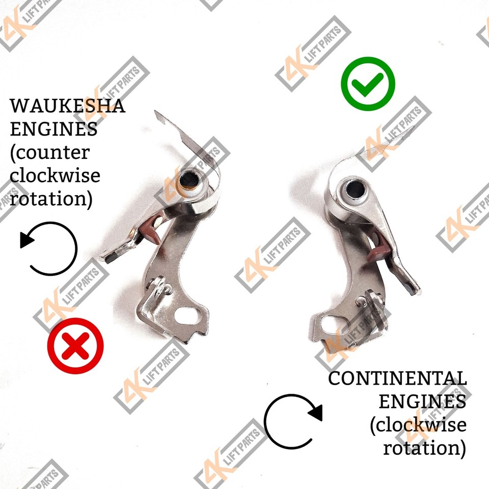 TUNE UP KIT CLARK C500, 6 CYLINDER CONTINENTAL ENGINES CLIP DOWN CAP ...