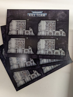 Prepainted MDF STC Hab Bunker Ruins, Kill Team Starter Terrain, 40k, GW ...