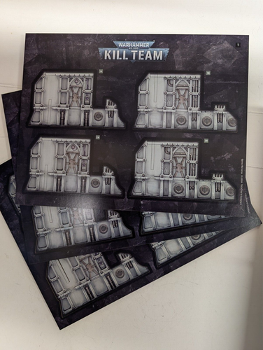 Prepainted MDF STC Hab Bunker Ruins, Kill Team Starter Terrain, 40k, GW ...