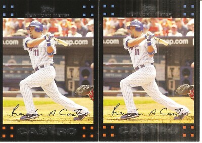 2 CARD BASEBALL CARD LOT OF RAMON CASTRO 856 | eBay