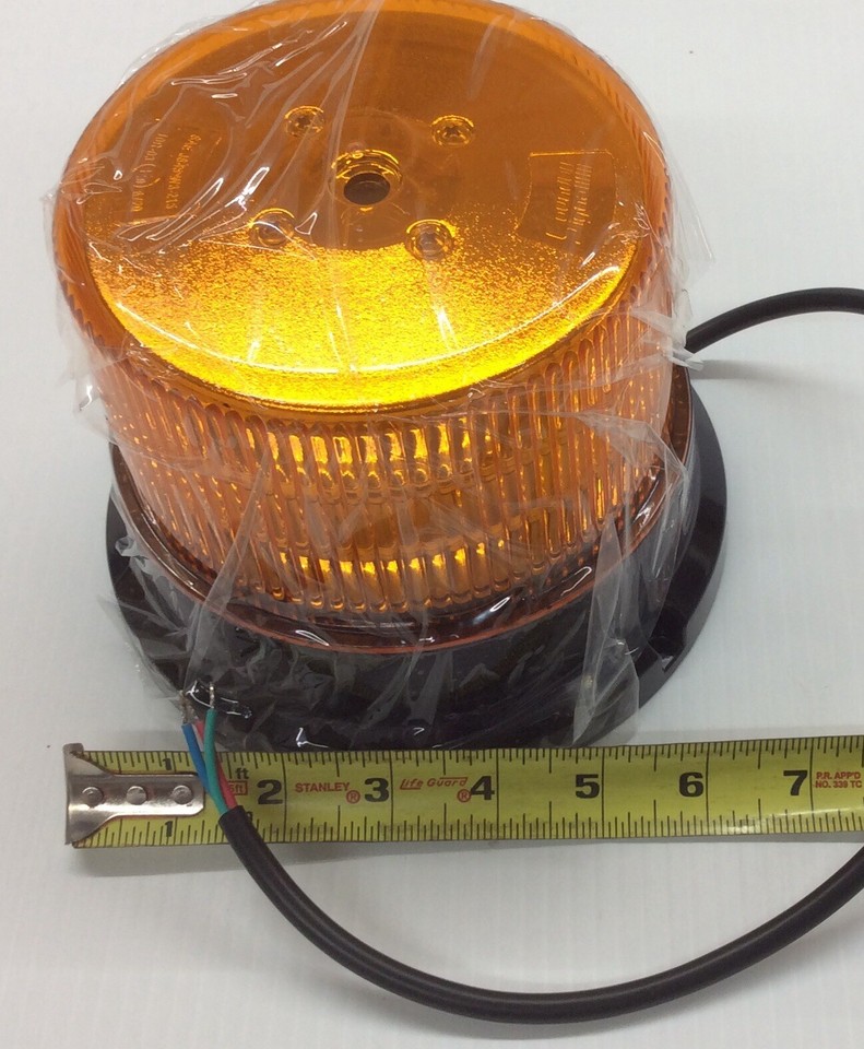 Sound Off Signal Led Beacon Permanent Mount Amber | eBay