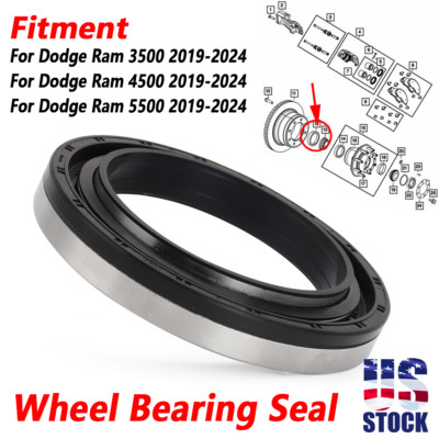US For Dodge RAM 3500 4500 5500 Pickup Wheel Bearing Seal 68454734AA ...