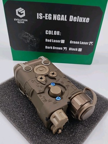 Evolution Gear IS-EG NGAL Deluxe VCSEL FDE Green Laser/Illuminator NEW (#E1-A5) | eBay
