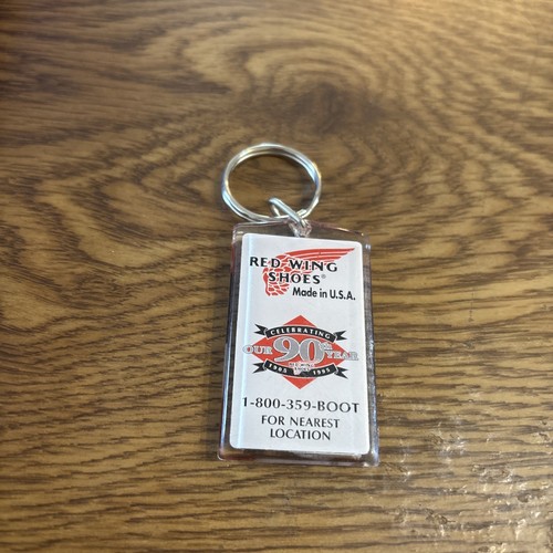 Red Wing Shoes Keychain with Pat Austin NHRA 2-1/4" | eBay