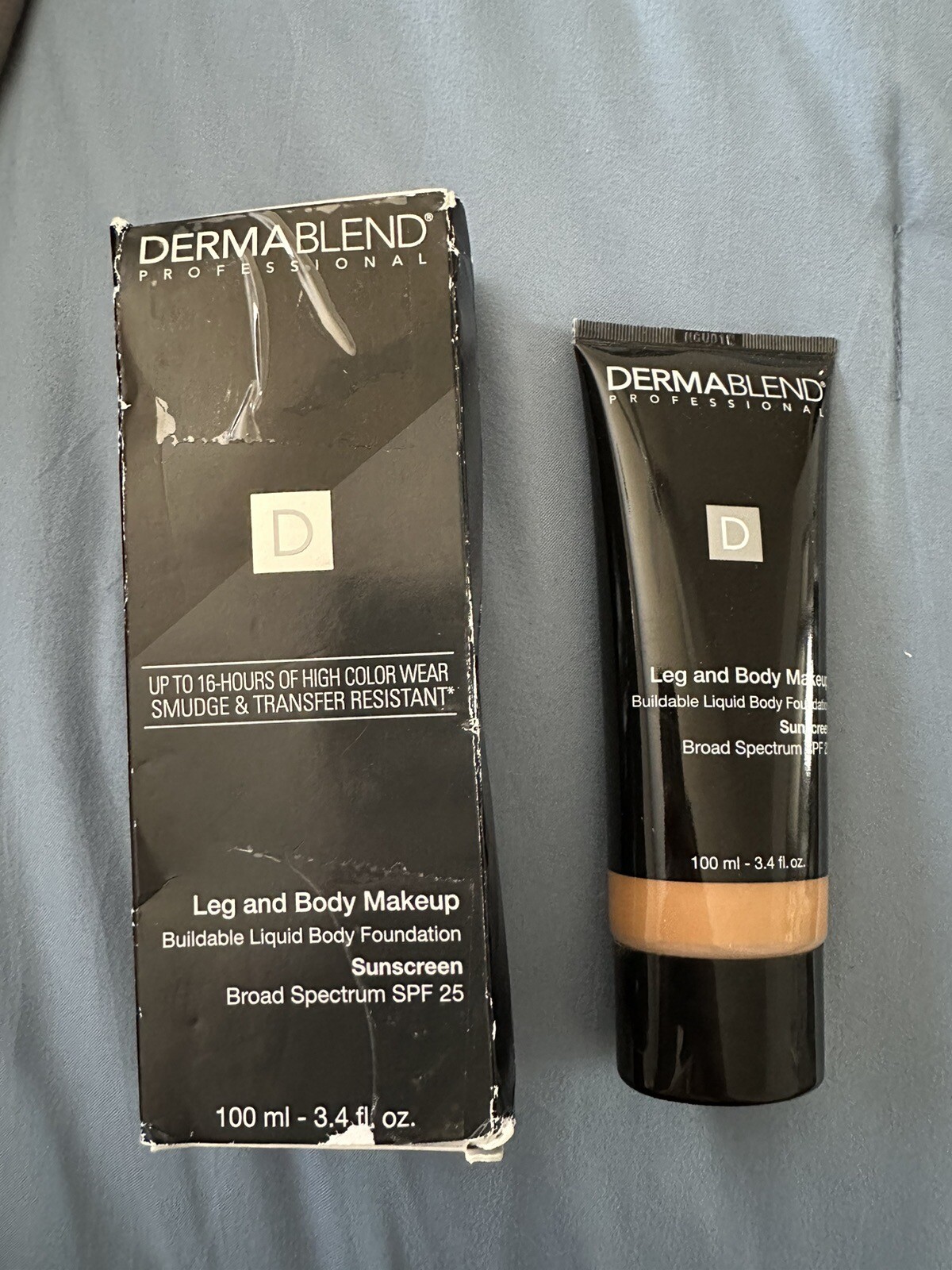 Dermablend Professional Leg and Body Makeup Light Natural Liquid 3.4 oz ...
