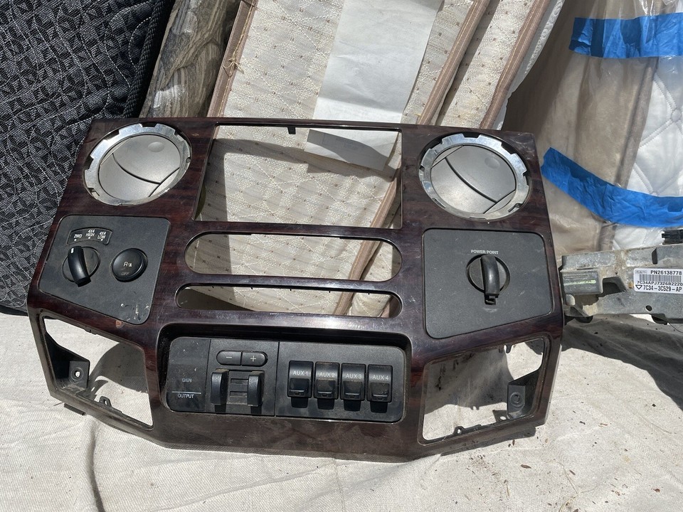 2008-2012 F250 F350 SUPERDUTY Lariat OEM Wood Grain Dash BEZEL | eBay