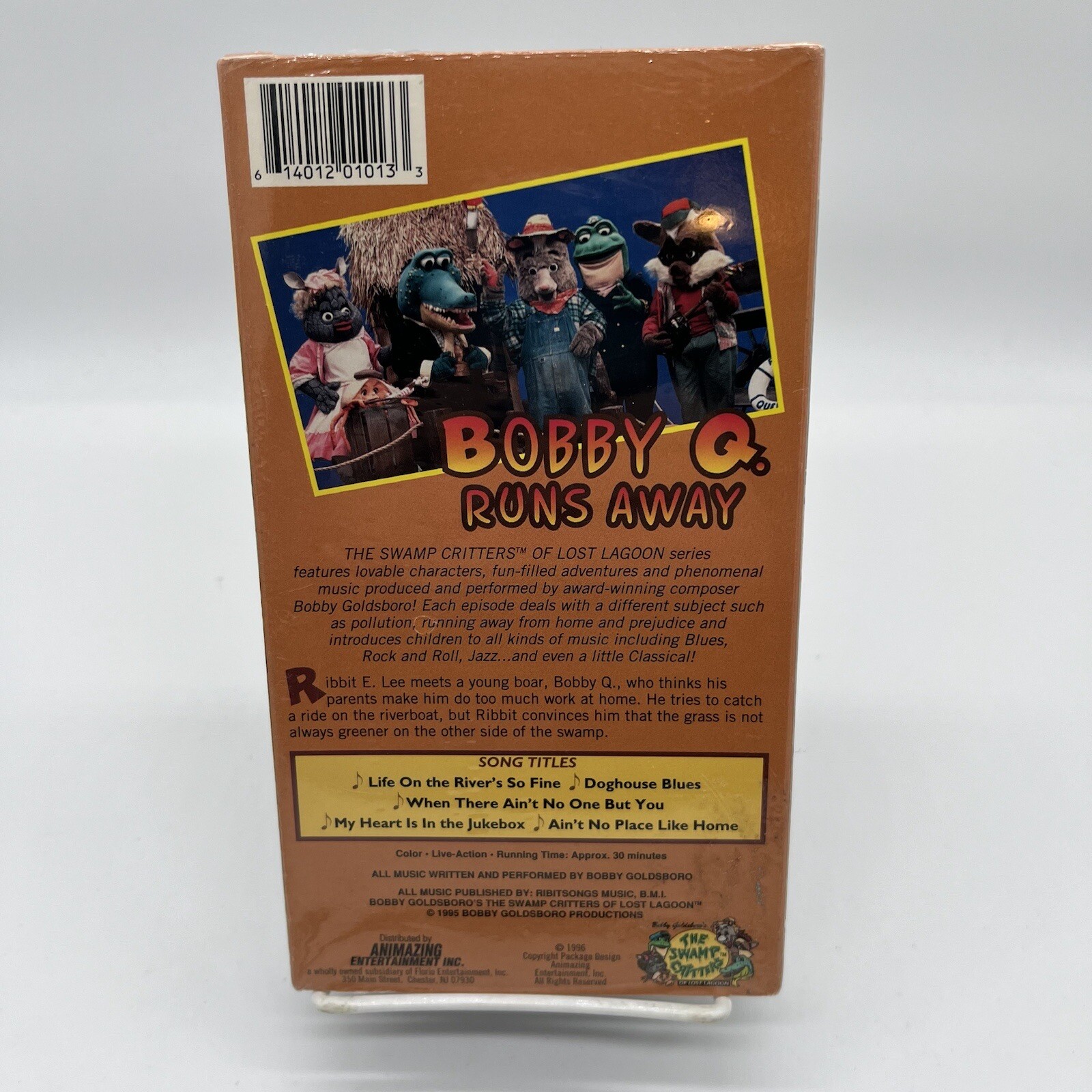 The Swamp Critters of Lost Lagoon VHS VG 90's PBS Bobby Q Runs Away for ...